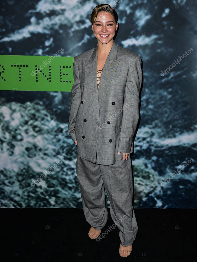 Madelyn Cline arrives at the Stella McCartney X Adidas Party held at ...