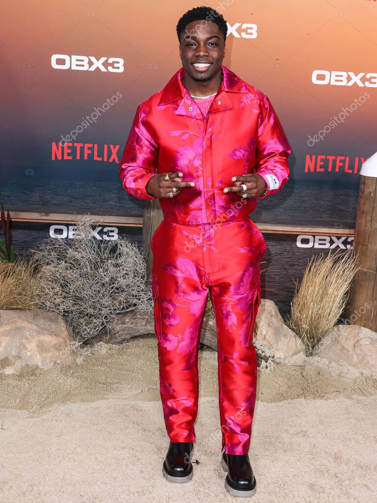 American actor Deion Smith arrives at the Los Angeles Premiere Of ...