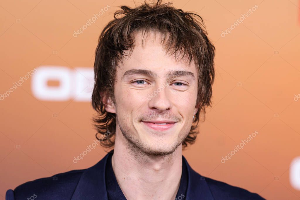 American actor Drew Starkey arrives at the Los Angeles Premiere Of ...