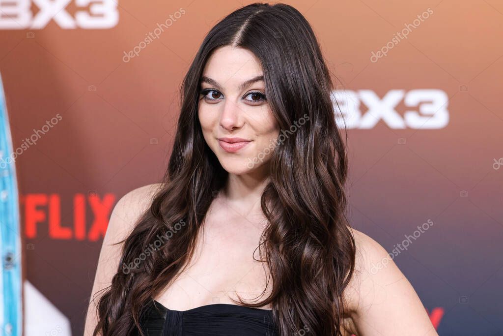 American actress Kira Kosarin arrives at the Los Angeles Premiere Of ...