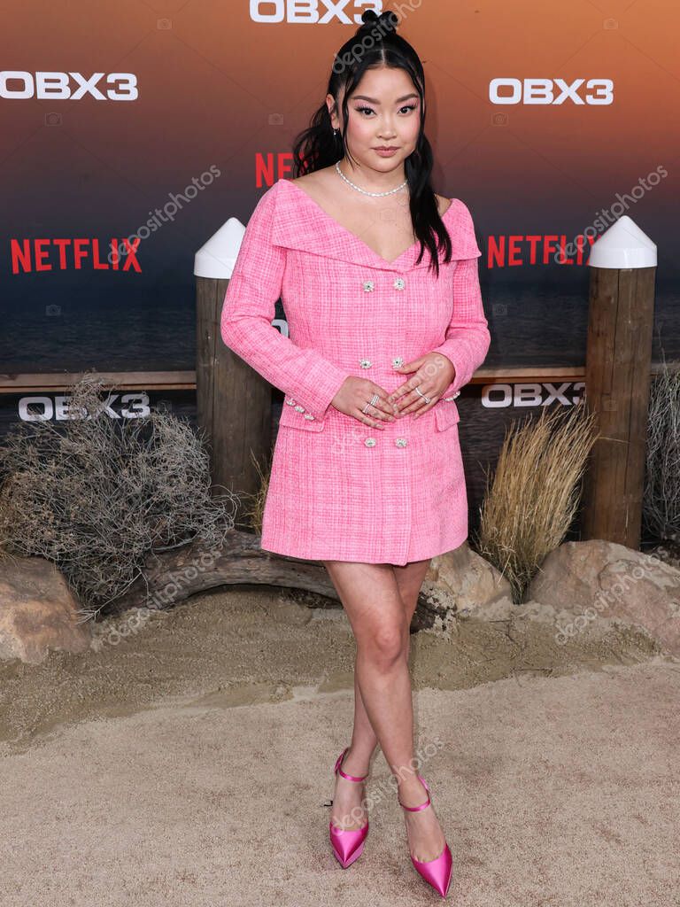 American actress Lana Condor arrives at the Los Angeles Premiere Of ...