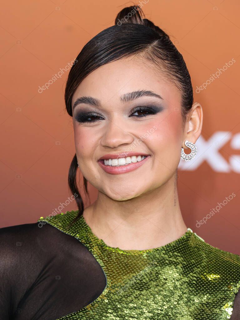 American actress Madison Bailey arrives at the Los Angeles Premiere Of ...