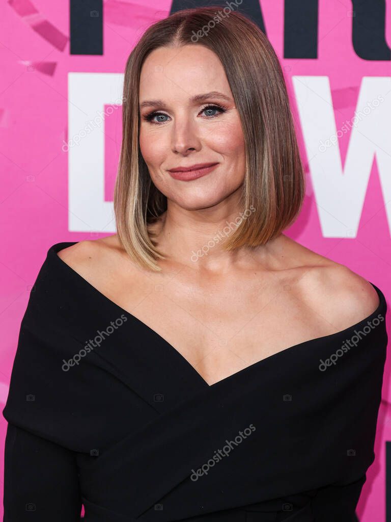 American actress and singer Kristen Bell arrives at the Los Angeles ...