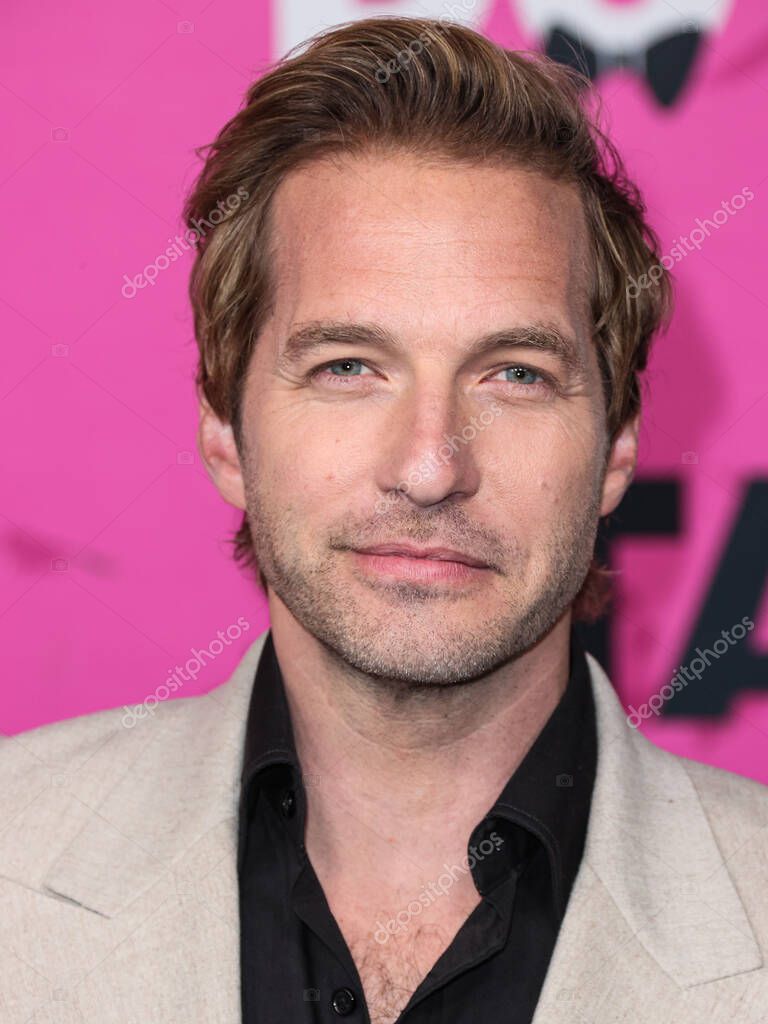 American actor Ryan Hansen arrives at the Los Angeles Premiere Of STARZ ...