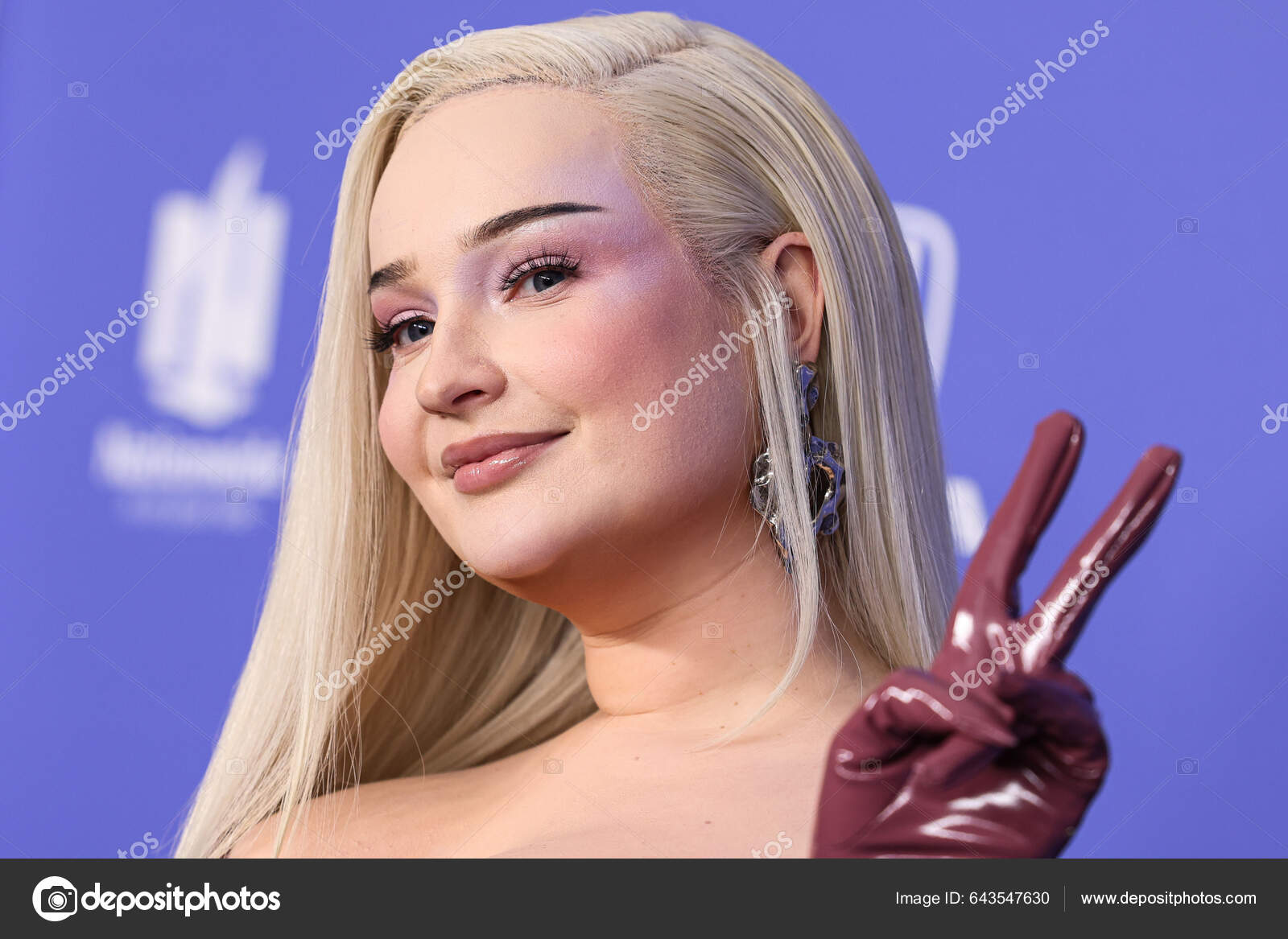 Kim Petras Arrives 2023 Billboard Women Music Held Youtube Theater ...