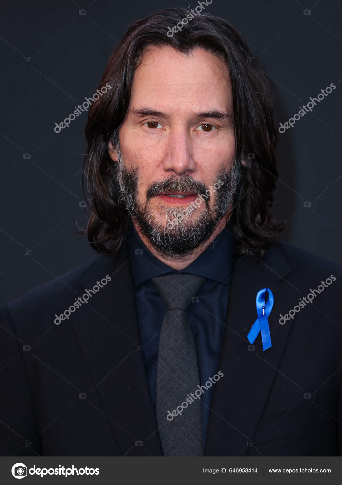 Canadian Actor Keanu Reeves Arrives Los Angeles Premiere Lionsgate's ...