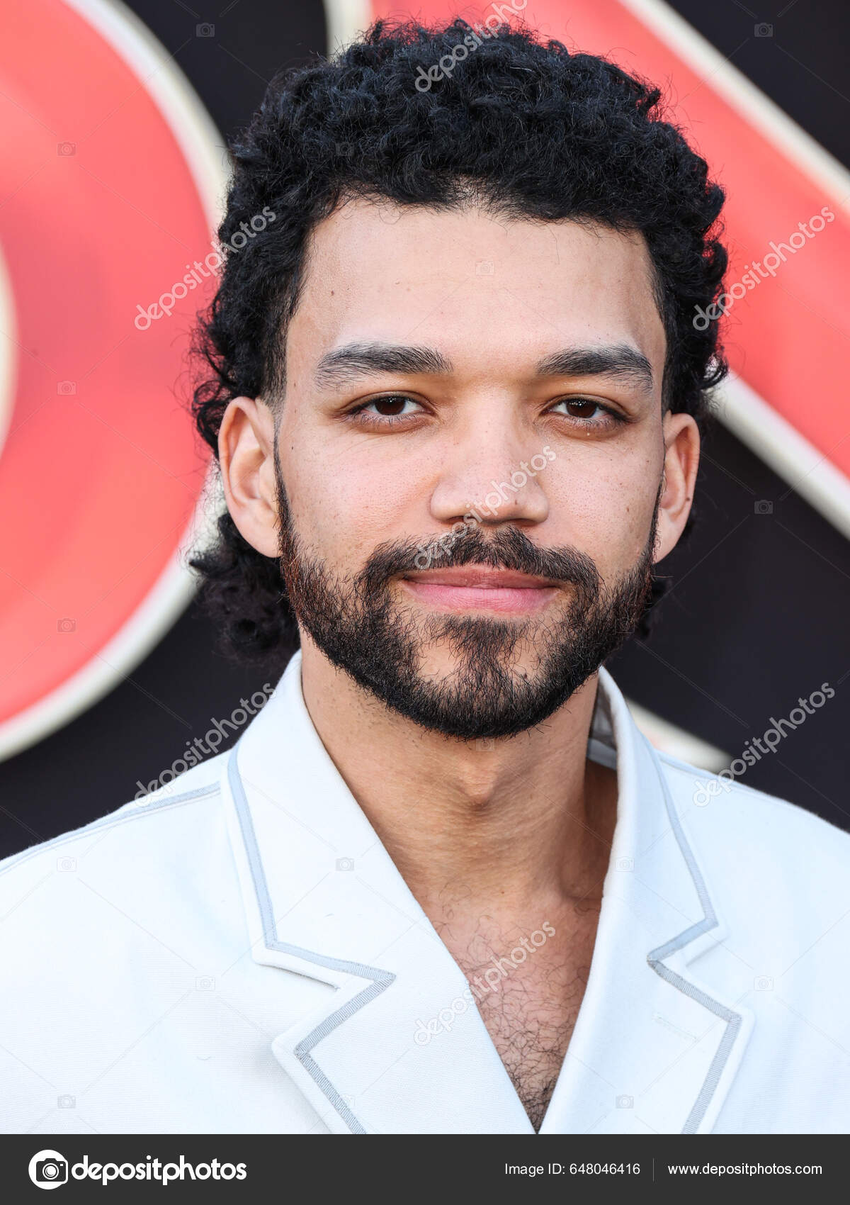 American Actor Justice Smith Arrives Los Angeles Premiere Paramount ...