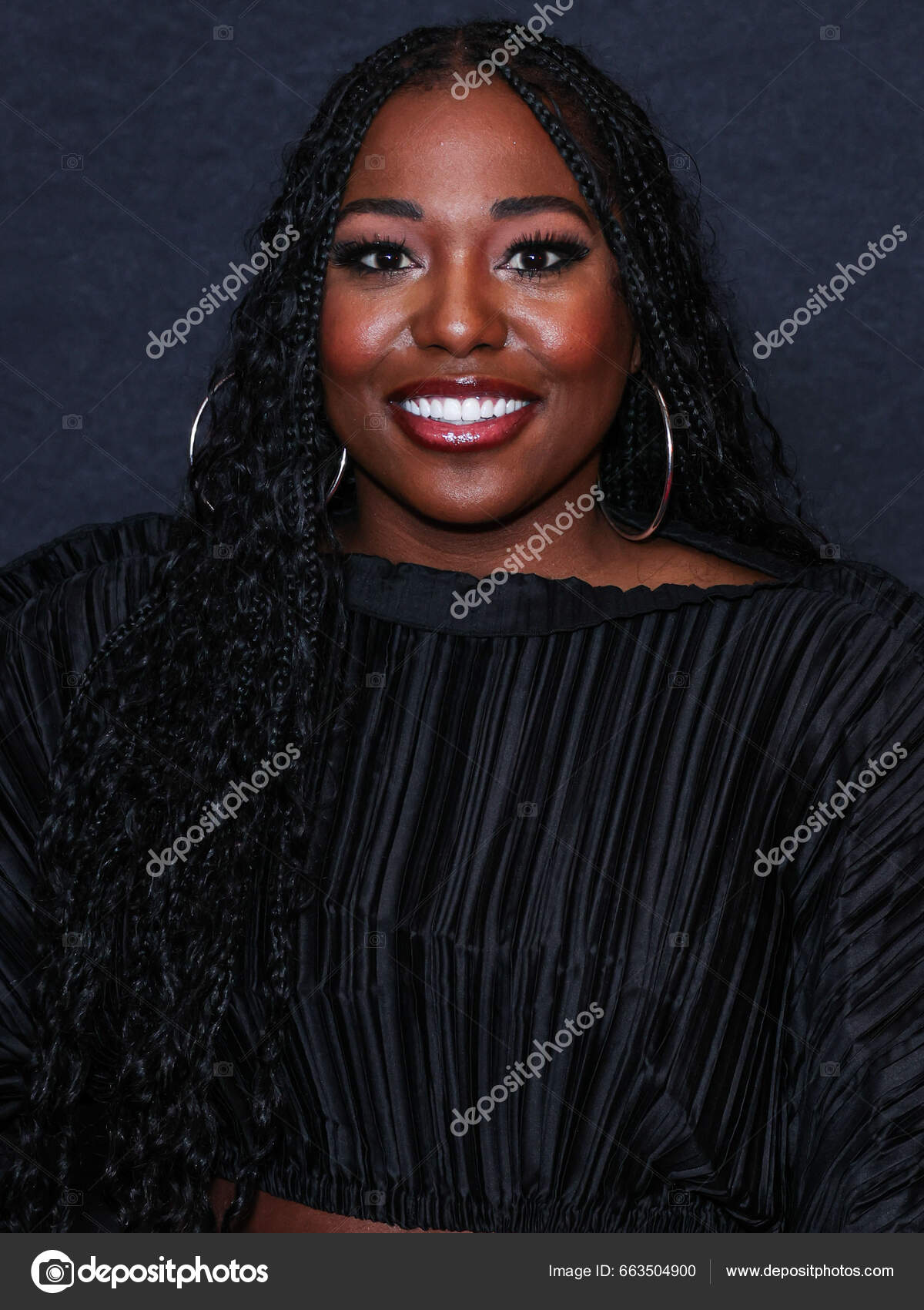 American Actress Comedian Podcaster Laci Mosley Arrives Los Angeles ...