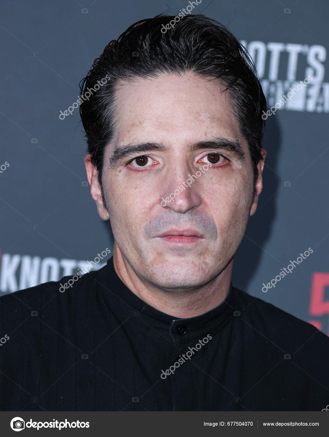 American Actor David Dastmalchian Arrives Knott's Scary Farm 50Th ...