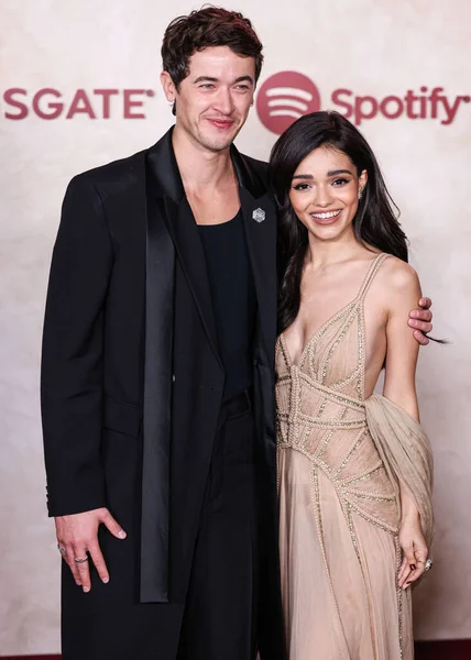 Tom Blyth Rachel Zegler Arrive Los Angeles Premiere Lions Gate – Stock ...