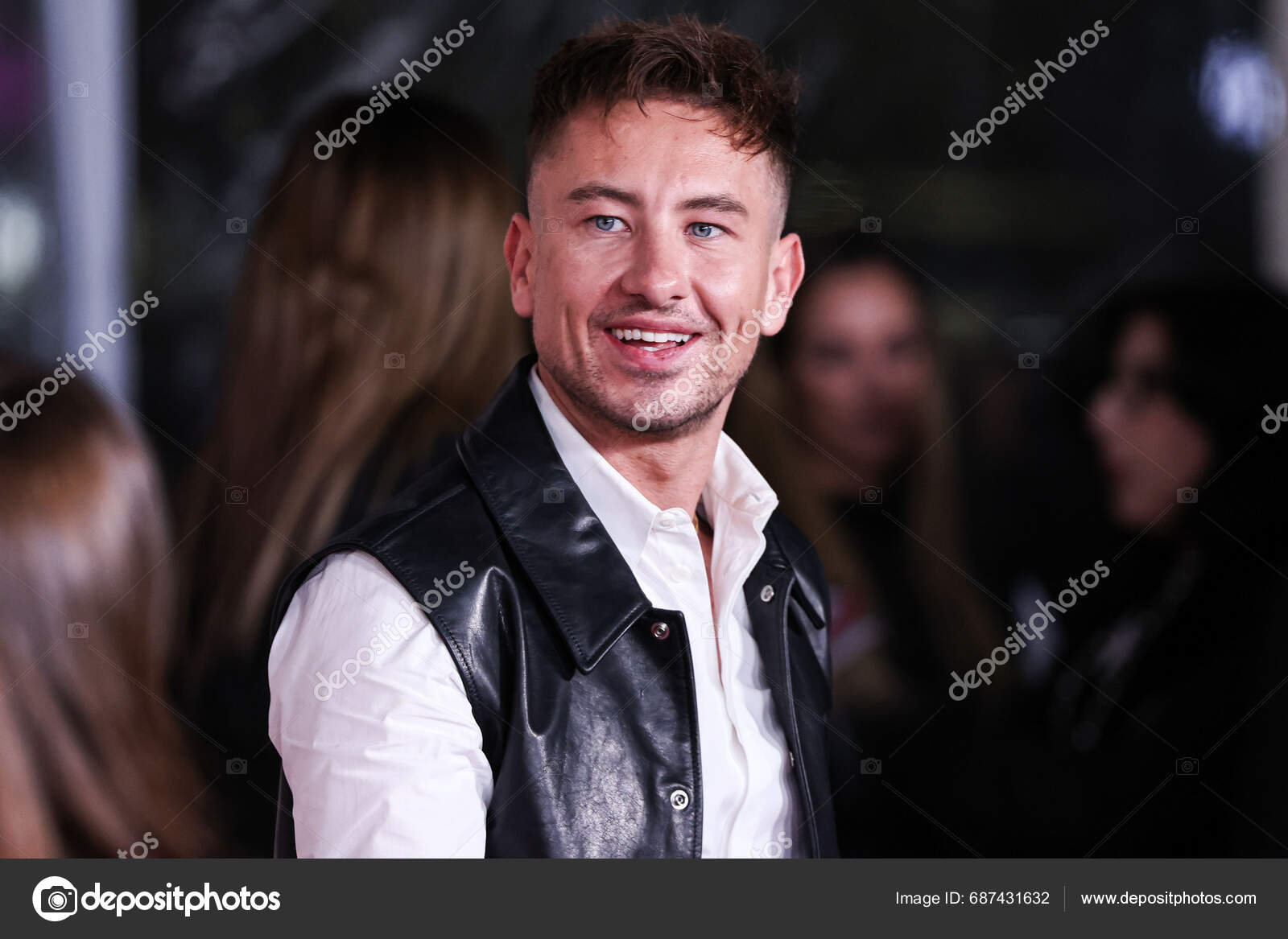 Irish Actor Barry Keoghan Wearing Givenchy Arrives Los Angeles Premiere ...