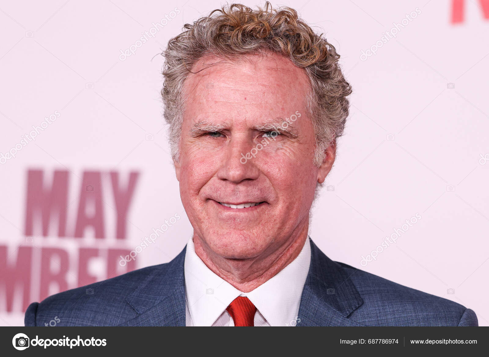 American Actor Comedian Writer Producer Ferrell Arrives Los Angeles ...