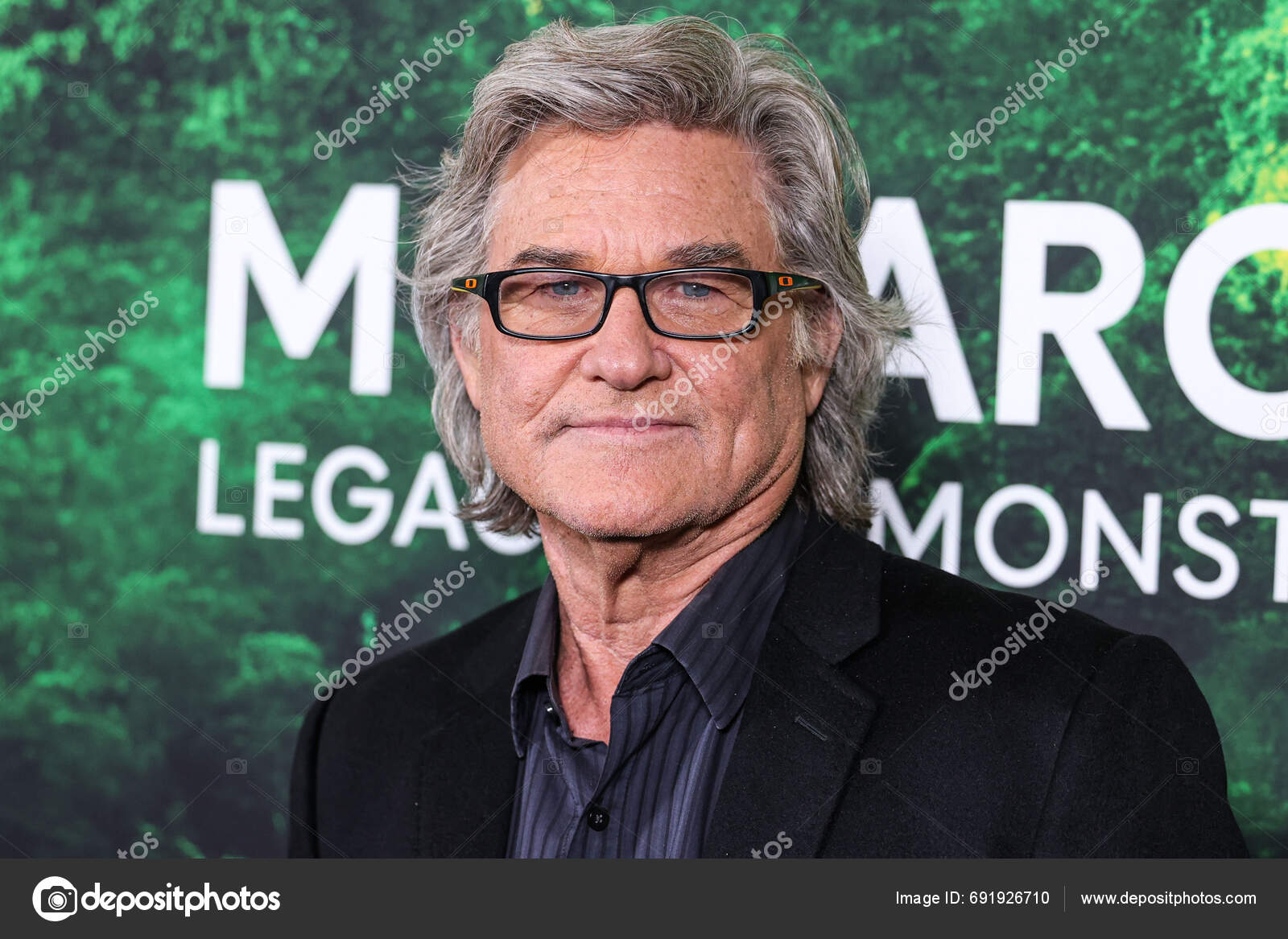 Actor Estadounidense Kurt Russell Llega Los Ángeles Photo Call Apple ...