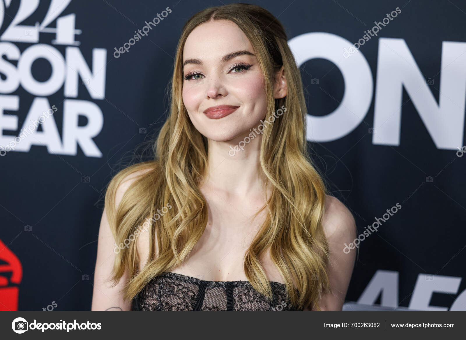 Dove Cameron Arrives 2024 Musicares Person Year Honoring Jon Bon ...
