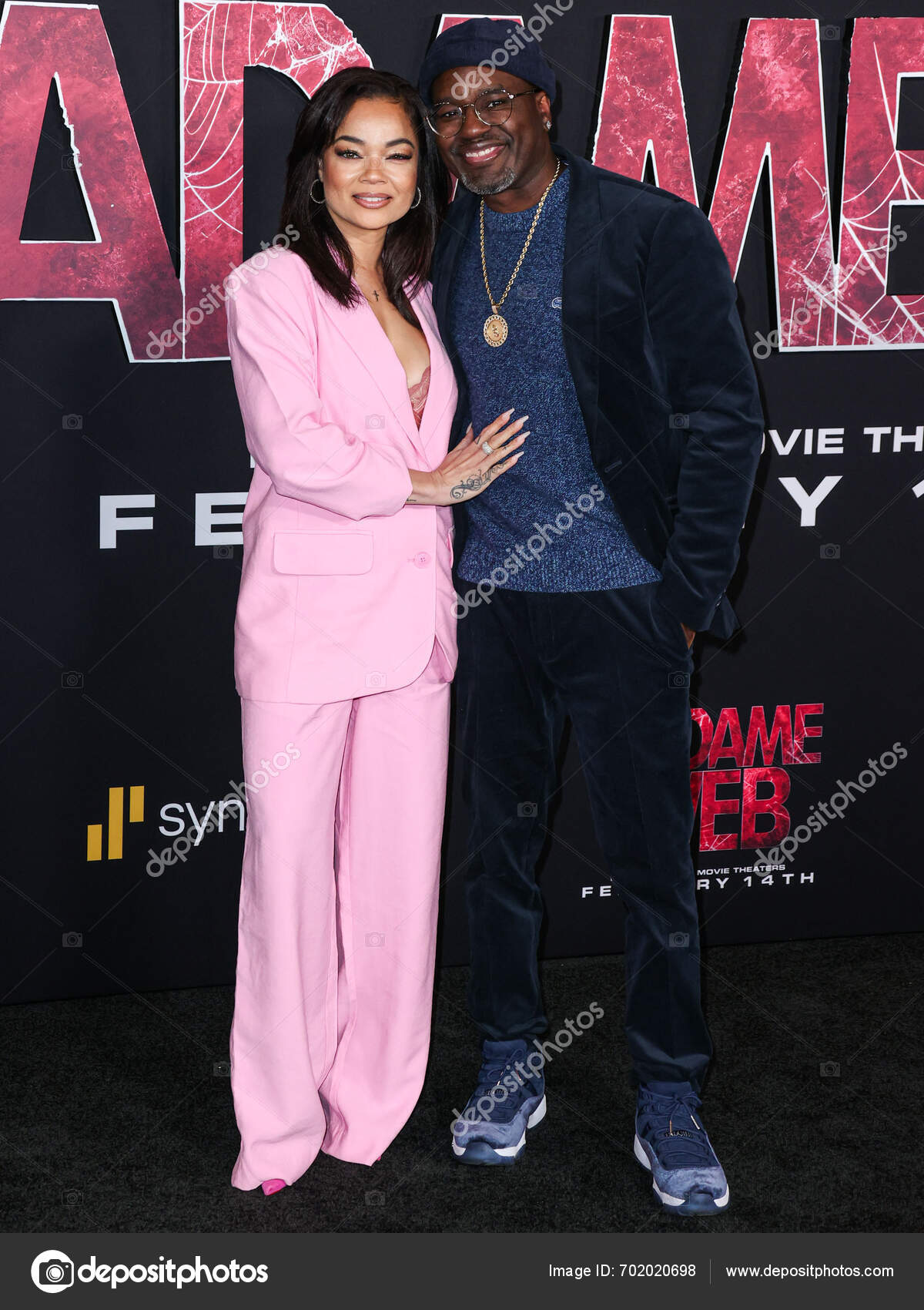 Dannella Lane Boyfriend Lil Rel Howery Arrive World Premiere Columbia ...