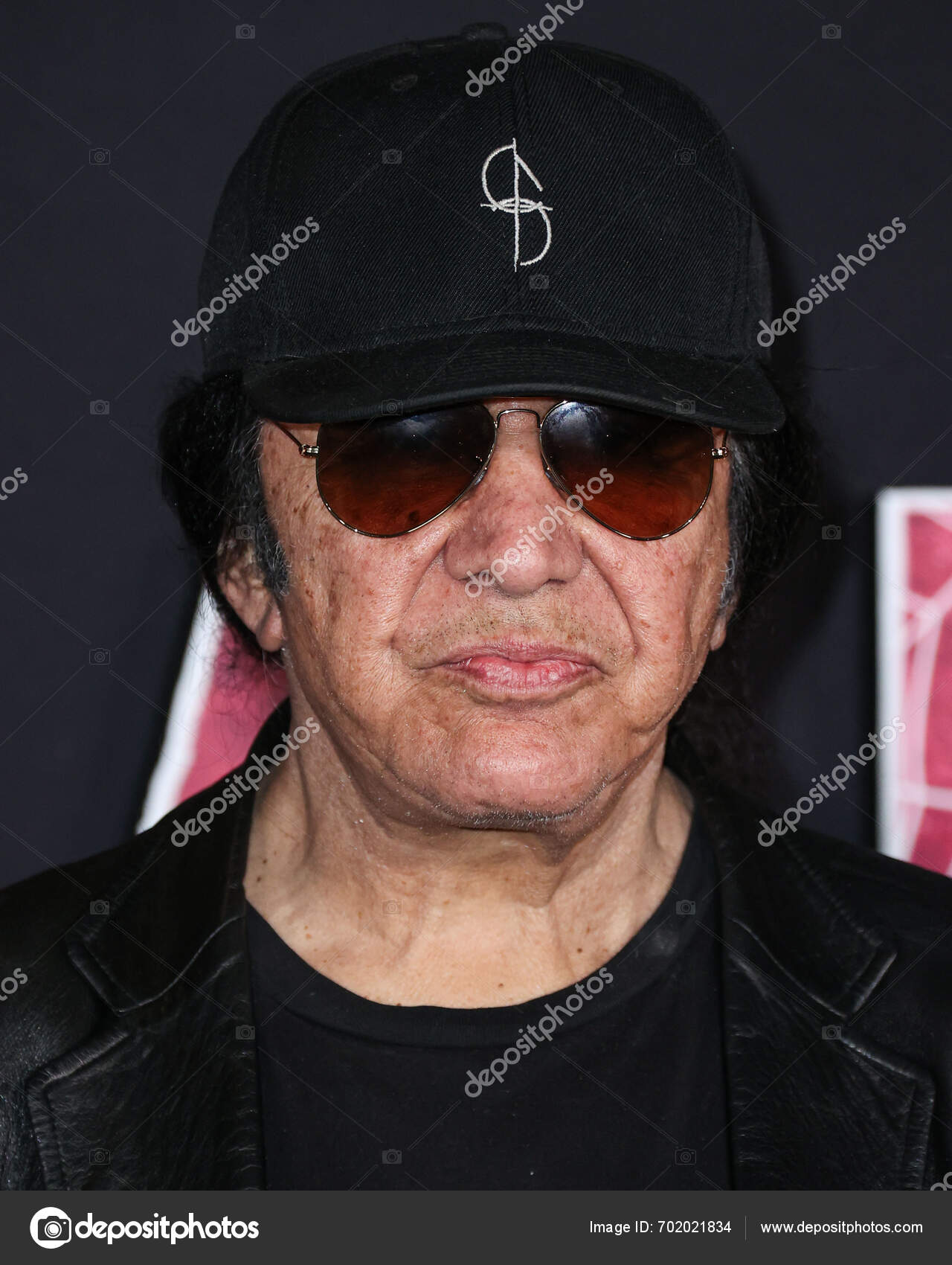 Gene Simmons Arrives World Premiere Columbia Pictures' 'Madame Web ...