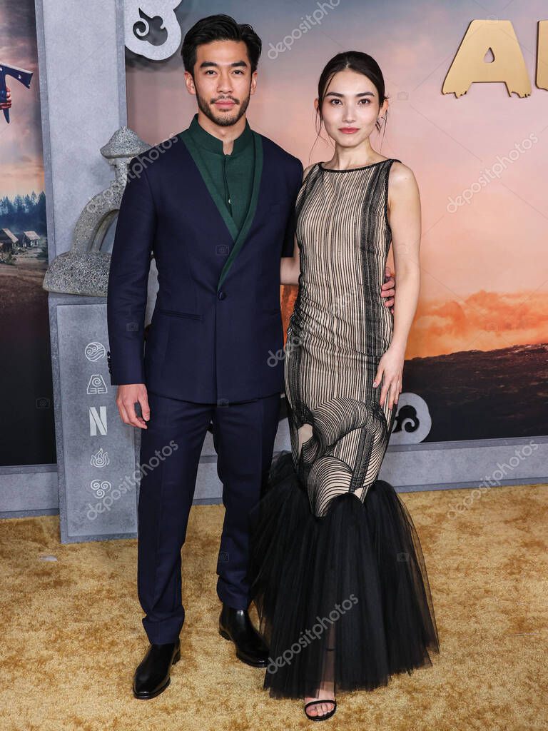 Daniel Chang y Maria Zhang llegan al estreno mundial de la primera temporada de 'Avatar: The ...