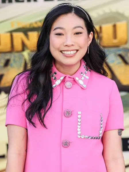 Awkwafina llega al estreno mundial de DreamWorks Animation And ...
