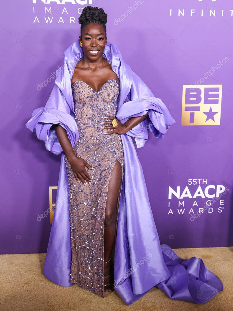 Monique Rodríguez llega a la 55ª edición de los Premios NAACP Image ...