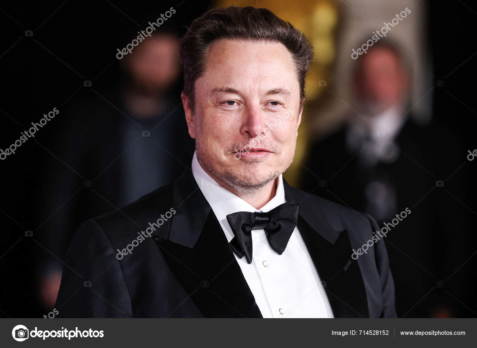 Elon Musk Arrives 10Th Annual Breakthrough Prize Ceremony Held Academy ...