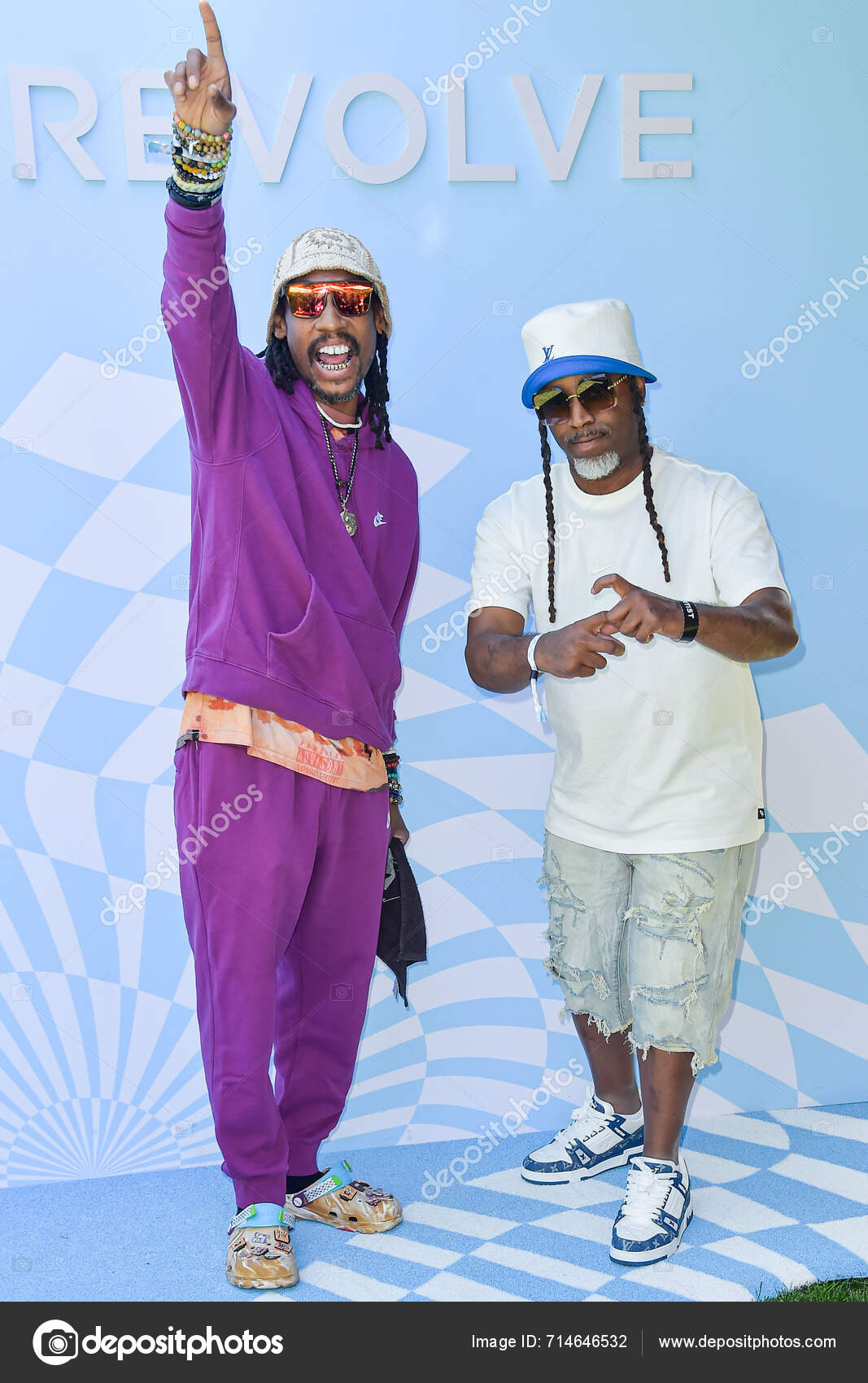 Ying Yang Twins Arrives 7Th Annual Revolve Festival 2024 2024 — Stock ...