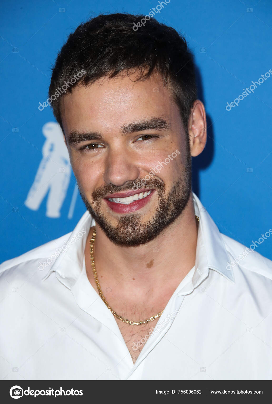 Liam Payne Dead Liam Payne Arrives 2018 Mtv Video Music — Stock ...