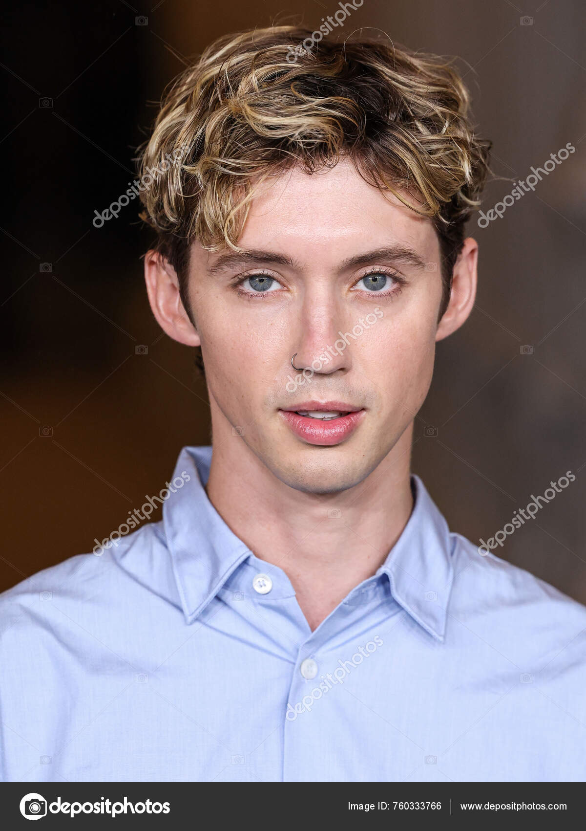 Troye Sivan Arrives 13Th Annual Lacma Art Film Gala 2024 — Stock ...