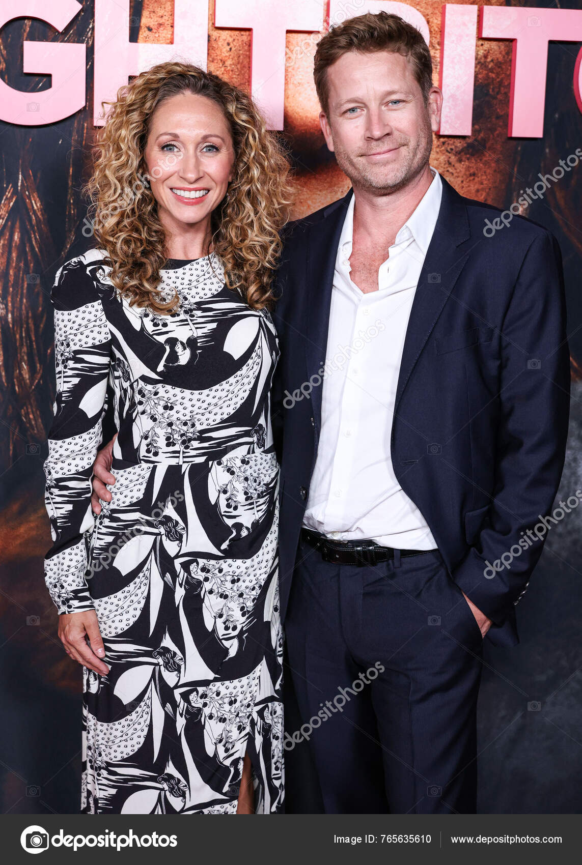 Katie Daryl Husband Eddie Adams Arrive Los Angeles Premiere Searchlight ...
