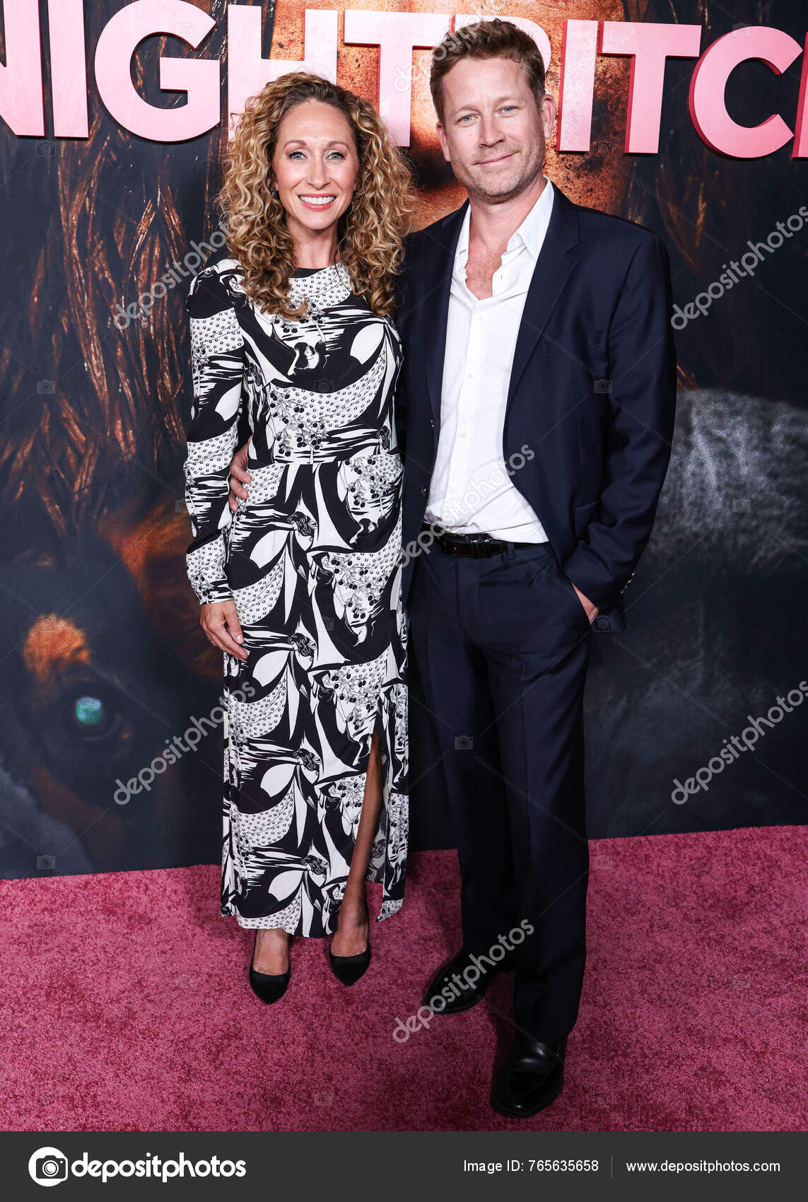 Katie Daryl Husband Eddie Adams Arrive Los Angeles Premiere Searchlight ...