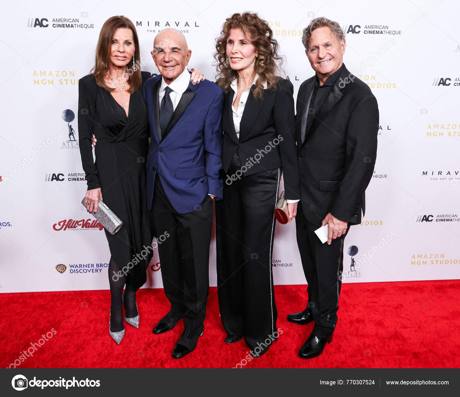 Linell Shapiro Robert Shapiro Stefanie Powers Gary Glenn Arrive 38Th ...