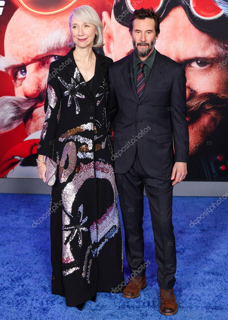 Alexandra Grant y su novio Keanu Reeves llegan al estreno en Los ...