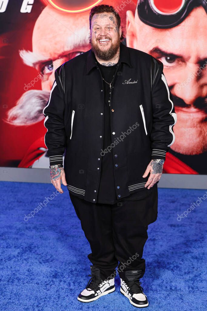 Jelly Roll (Jason Bradley DeFord) llega al estreno en Los Ángeles de ...