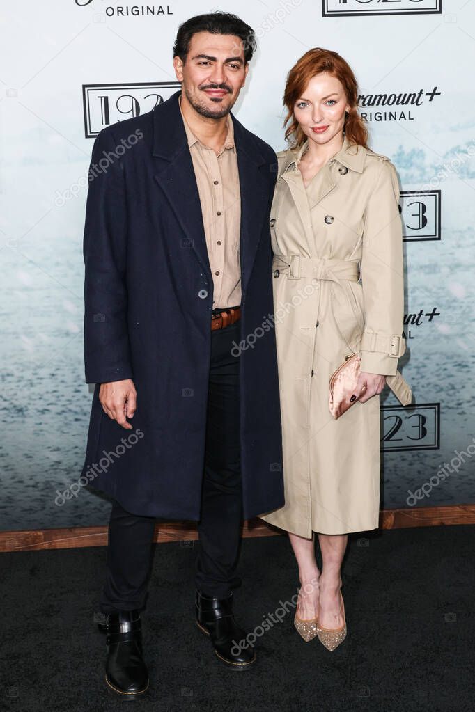 Alexander Wraith y su novia Francesca Eastwood llegan al estreno en Los ...