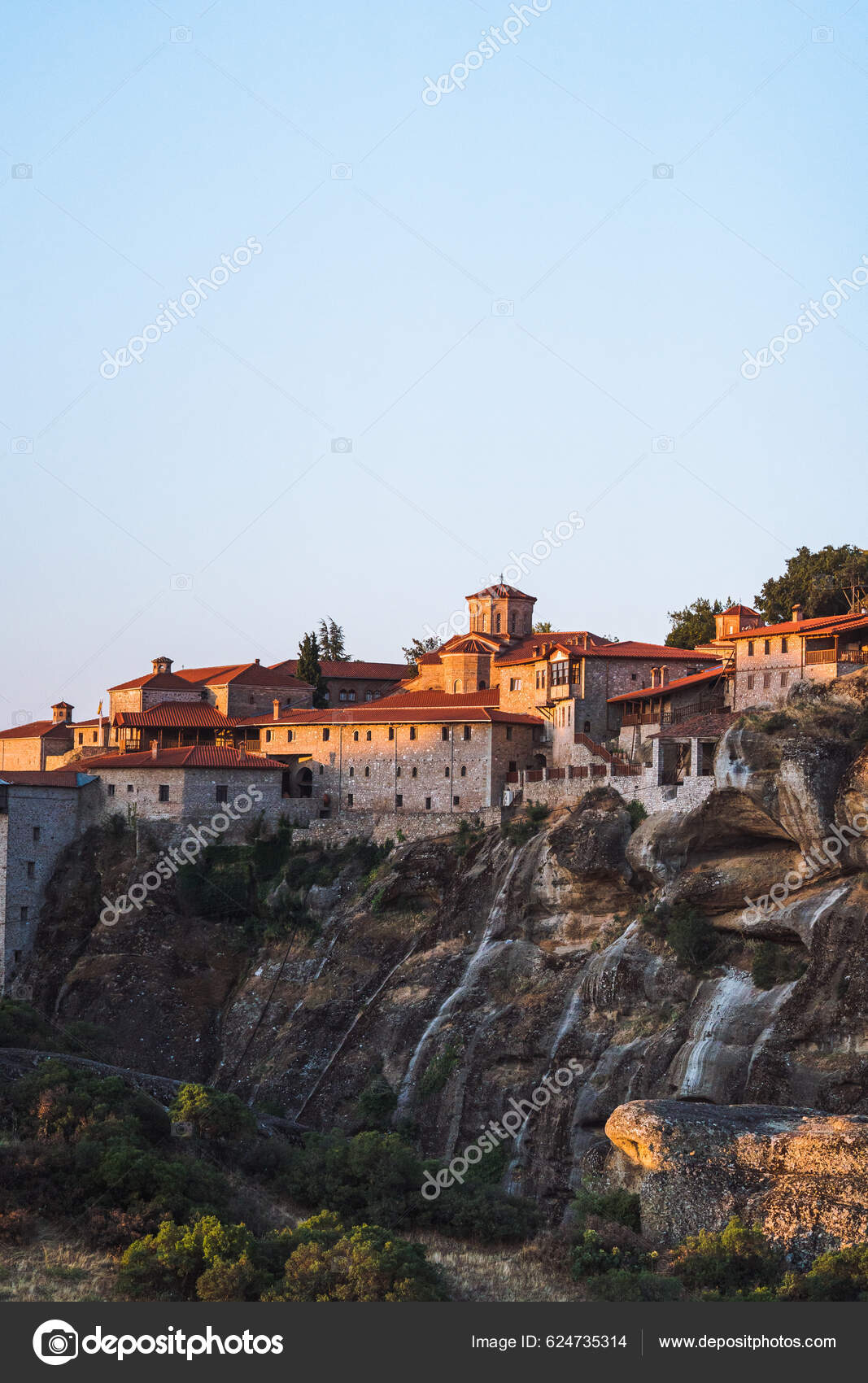 Aerial View Monasteries Trinity Breathtaking Pictures Valley Landmark ...