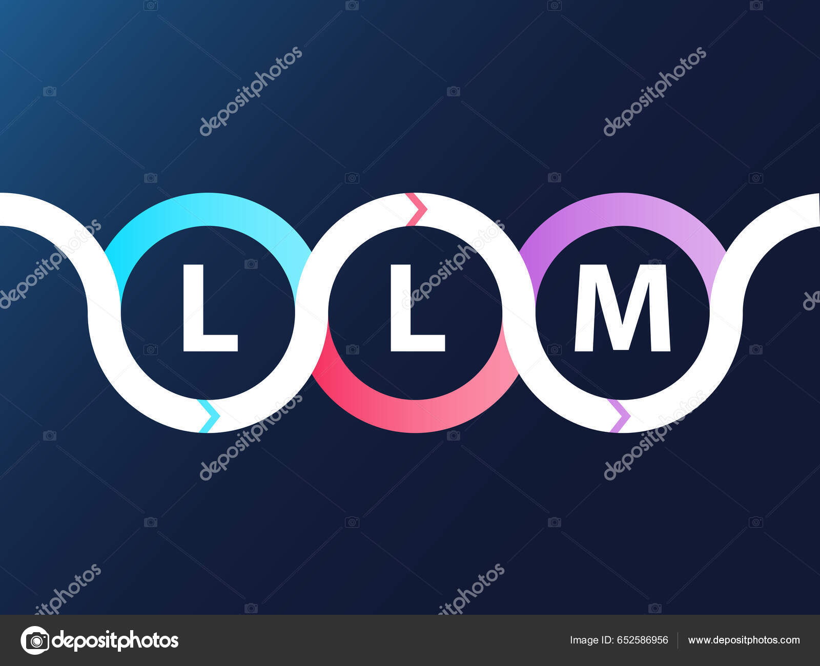 Llm Large Language Model Texte Comme Illustration Vectorielle Concept ...