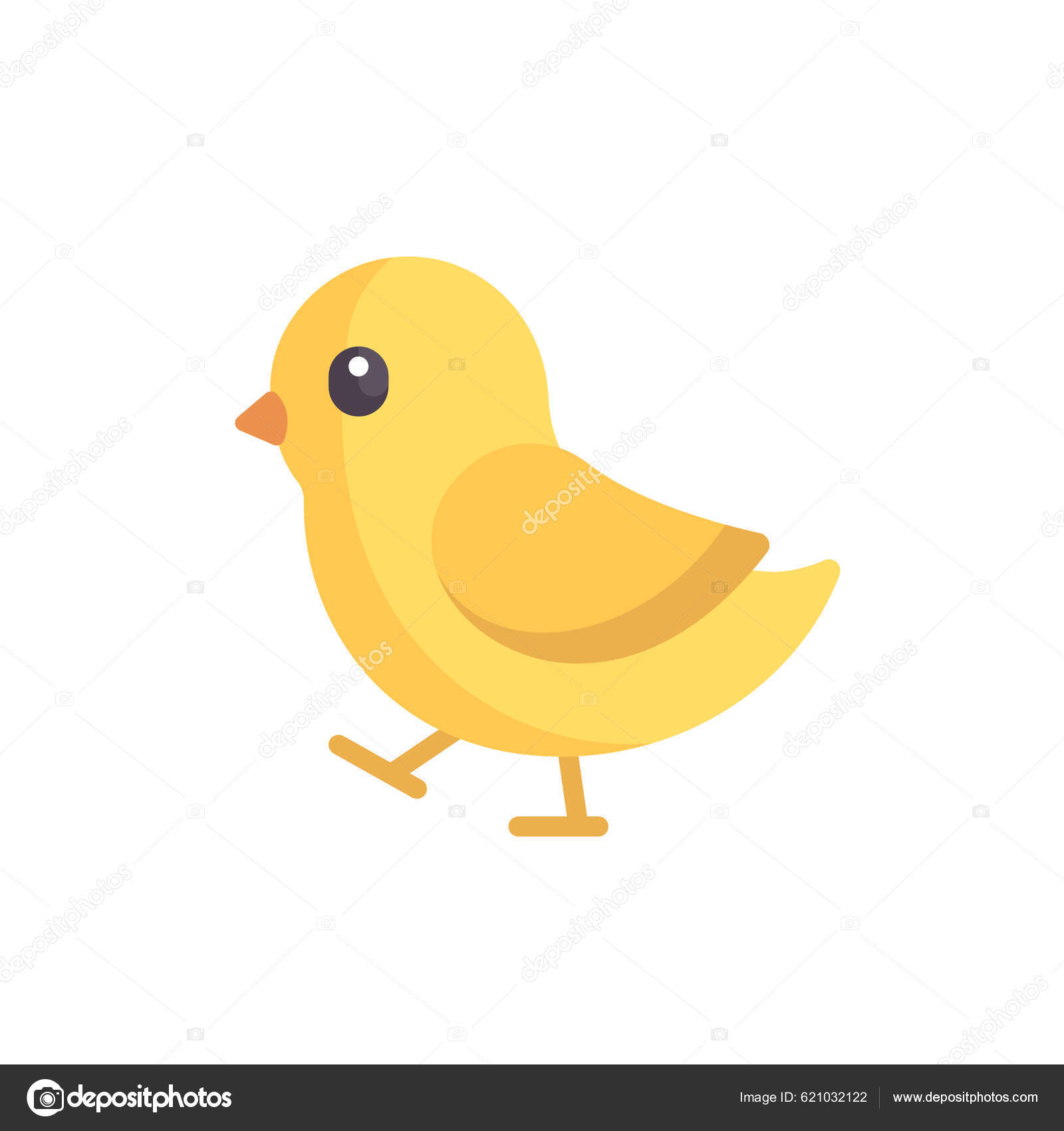 Cute Bird Icon Vector Illustration Design Stock Illustration by ...