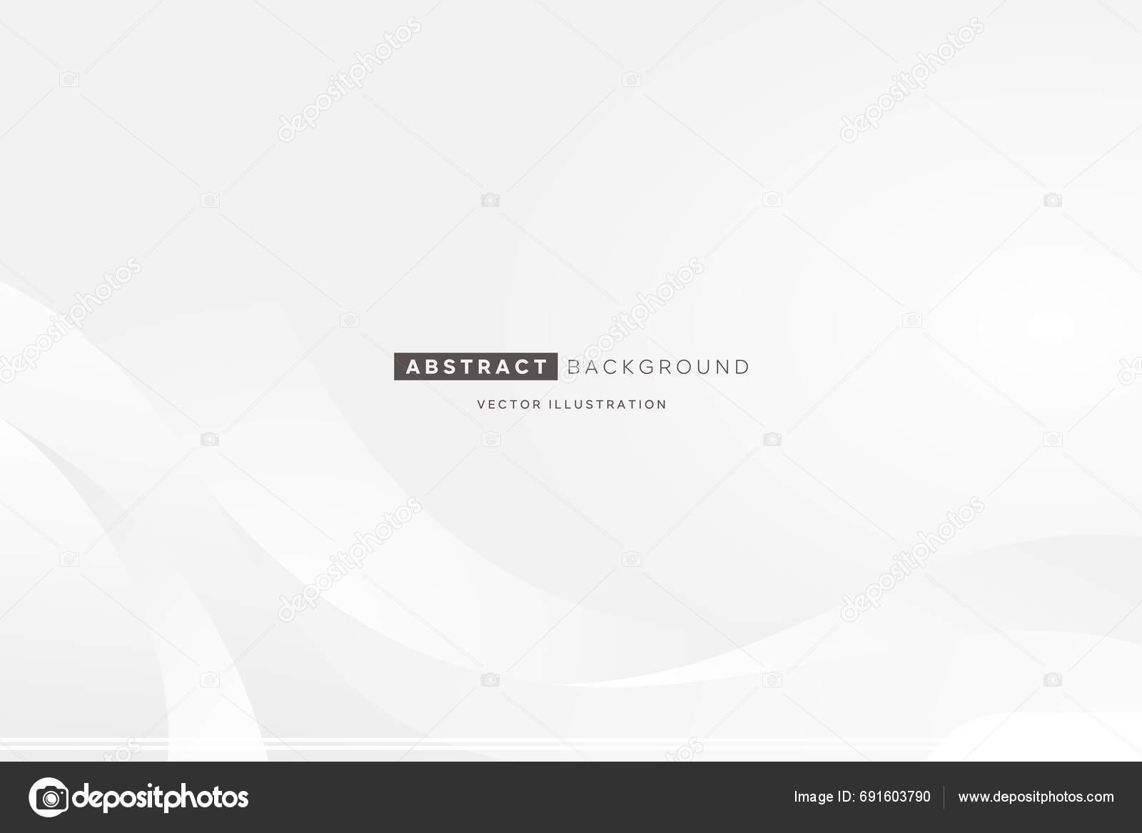 White Abstract Curve Background Stock Vector by ©restuartdesign 691603790