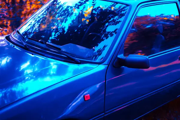 Blue car driving Stock Photos, Royalty Free Blue car driving Images ...