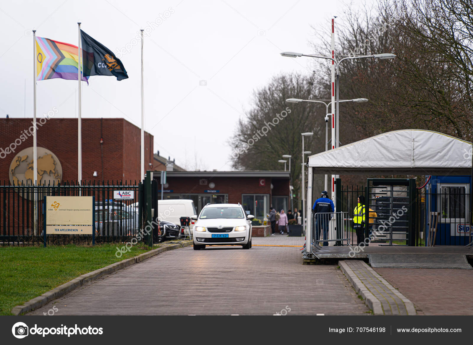 Ter Apel Netherlands March 2024 Entrance Centraal Orgaan Opvang ...