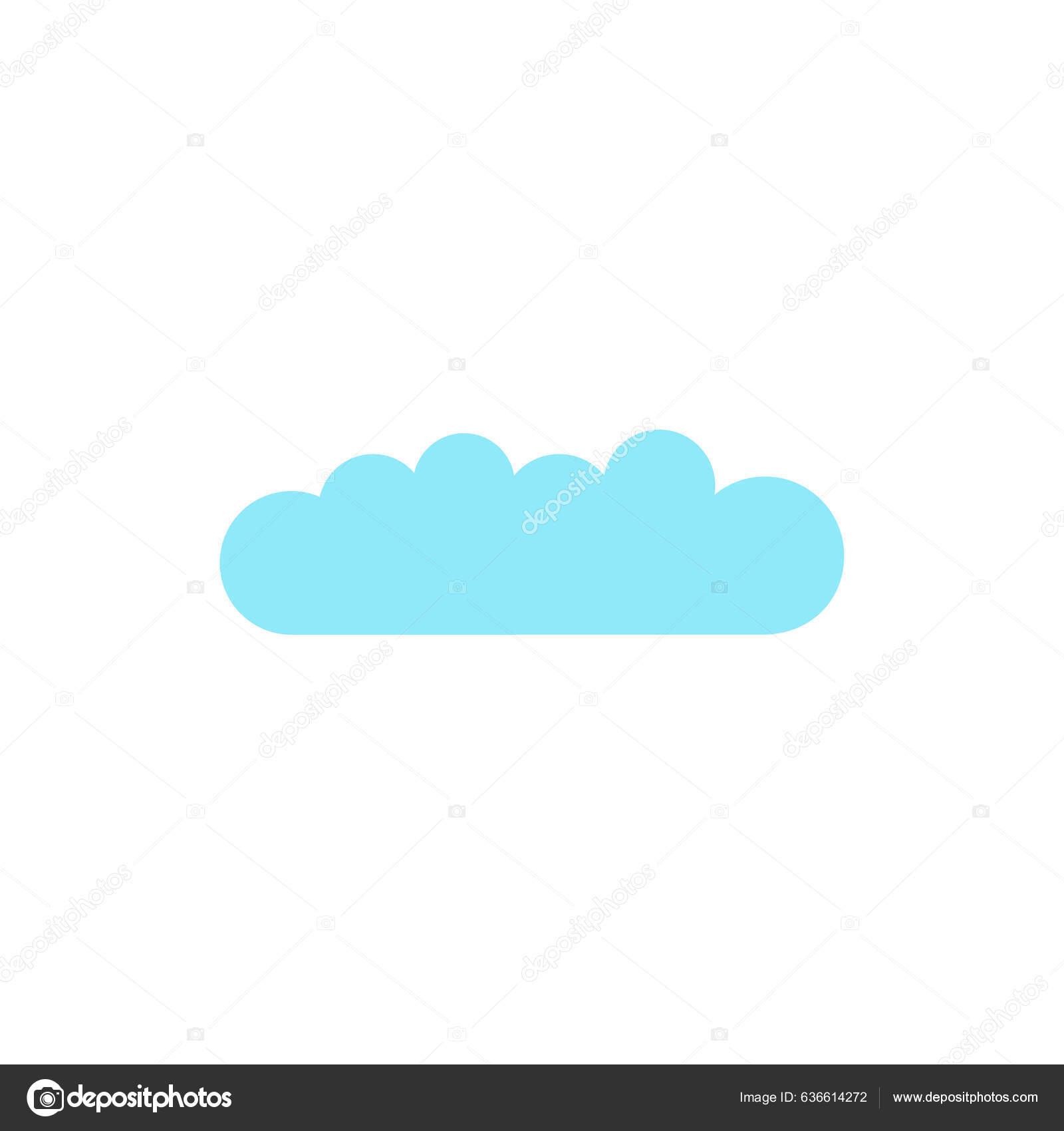 Cloud Icons Trendy Flat Style Isolated Cloud Symbol Your Web Stock Vector by ©MafinStock 636614272