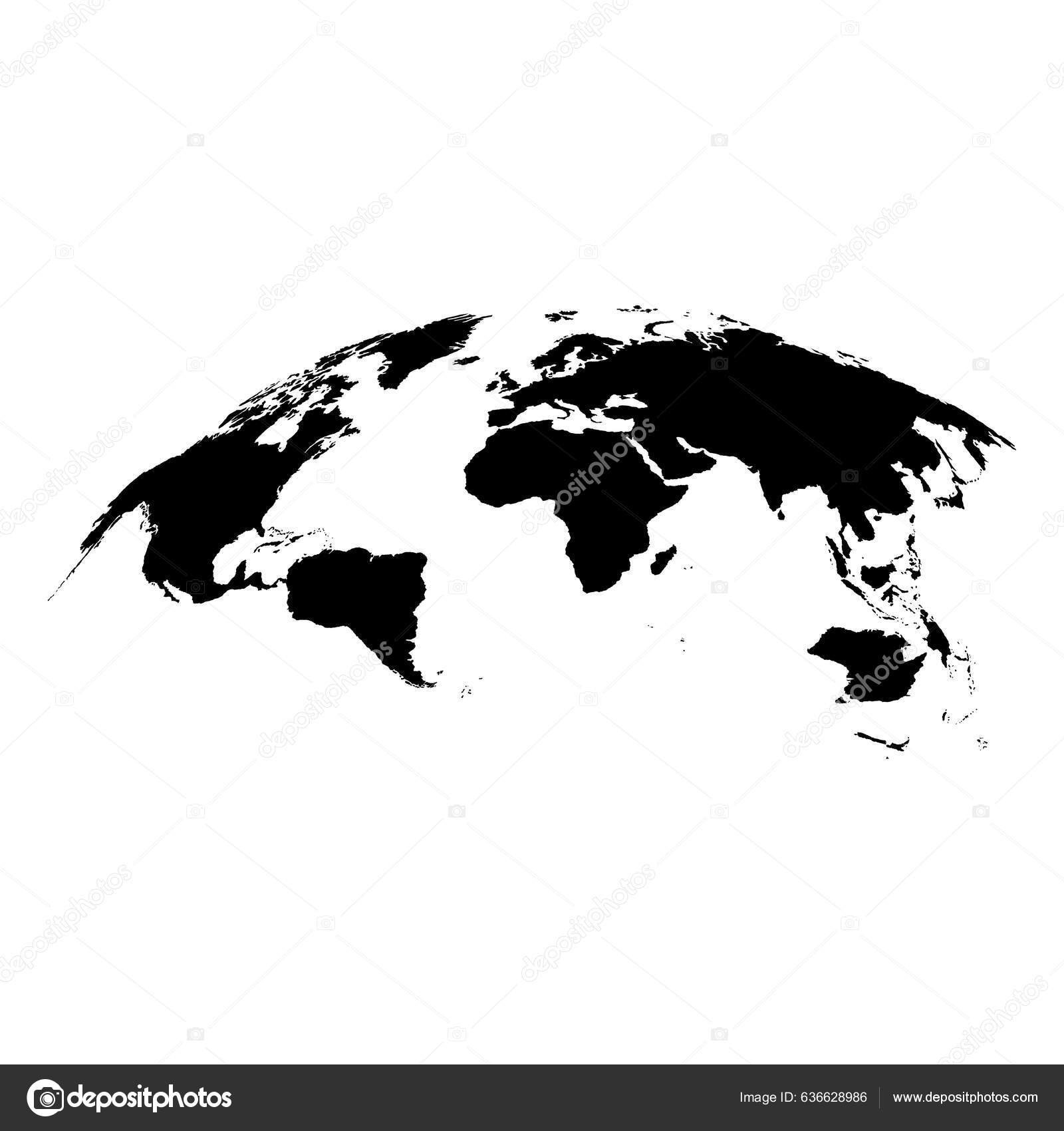 World Map Political Map World Black Color Flat Style stockvector door ... World Map Political Map World Black Color Flat Style stockvector door ...