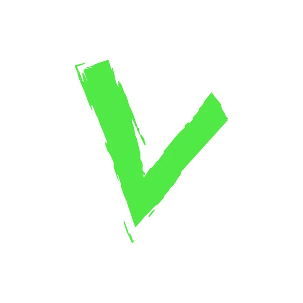 Check Mark Check Mark Black Vector Icons Isolated White Background ...