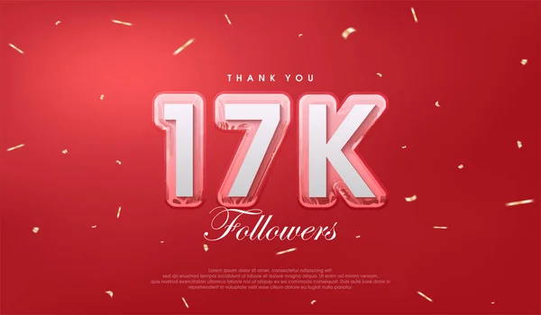 Thank You 16K Followers Background Shiny Luxury Gold Design Stock ...