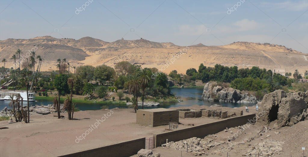 La isla era conocida en los textos antiguos egipcios como Abu que ...