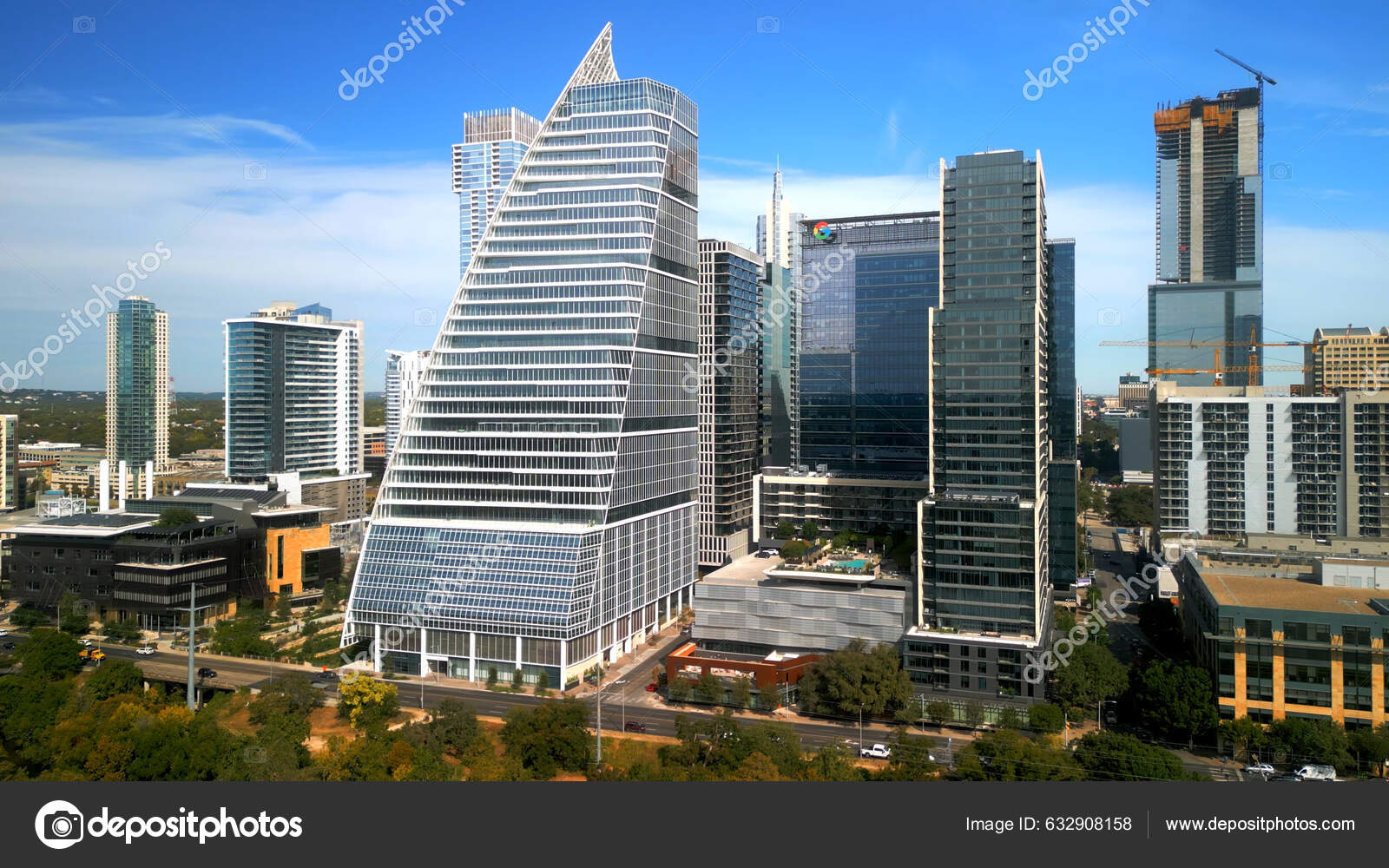Iconic Buildings Downtown Austin Skyline Austin Texas November 2022 ...
