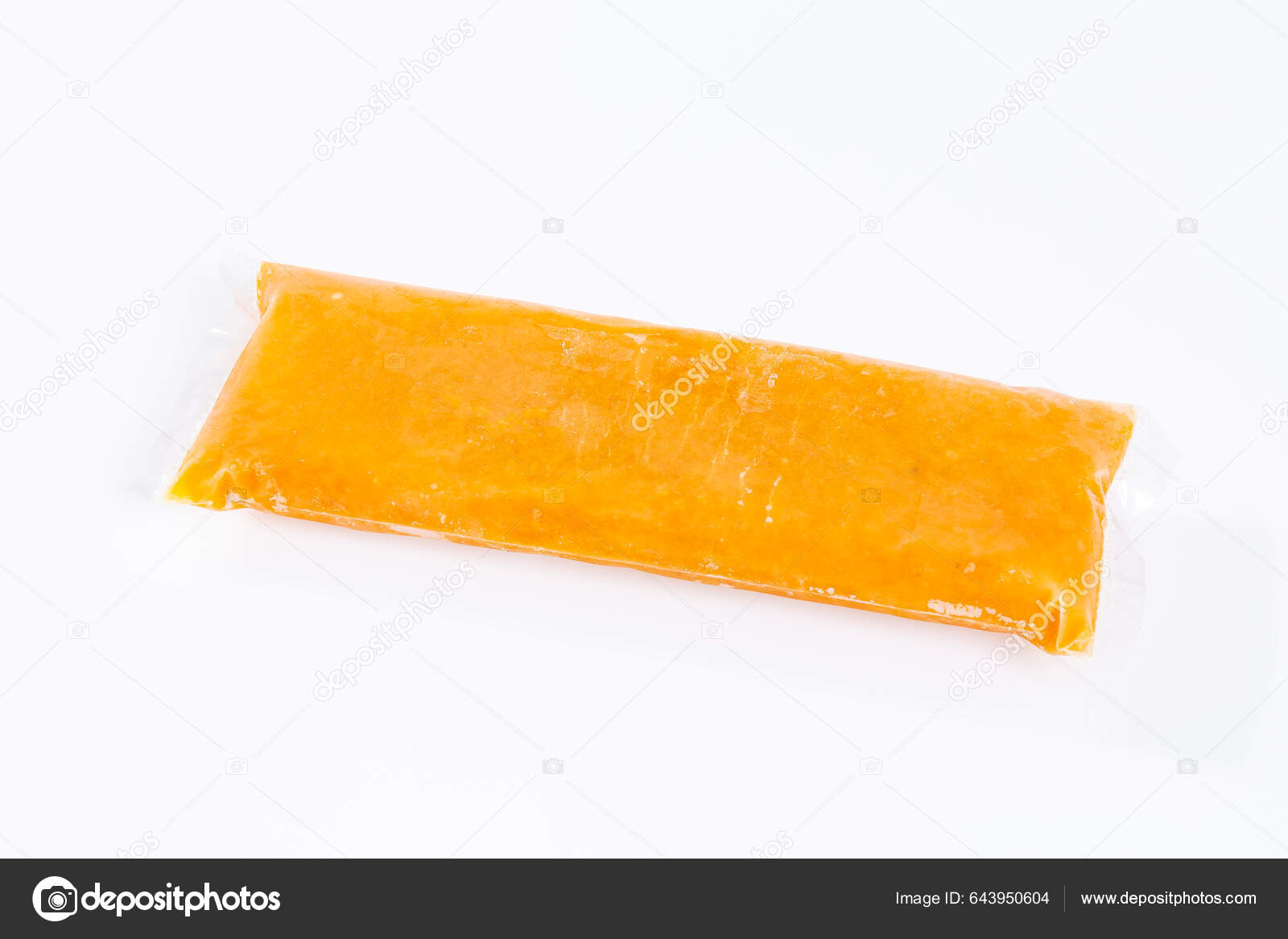 Tasty Pulp Fruit Frozen Pulp Passion Fruit — Stock Photo ...