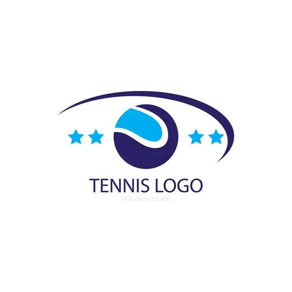 Logo tennis imágenes de stock de arte vectorial | Depositphotos