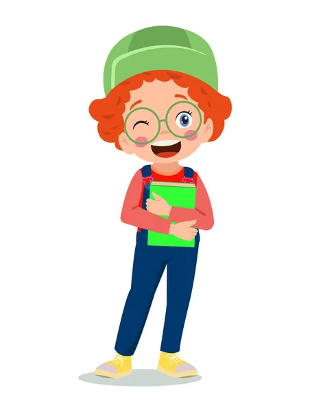 Vector Illustration Cute Little Kids Stock Vector by ©Veyselcelikdemir ...