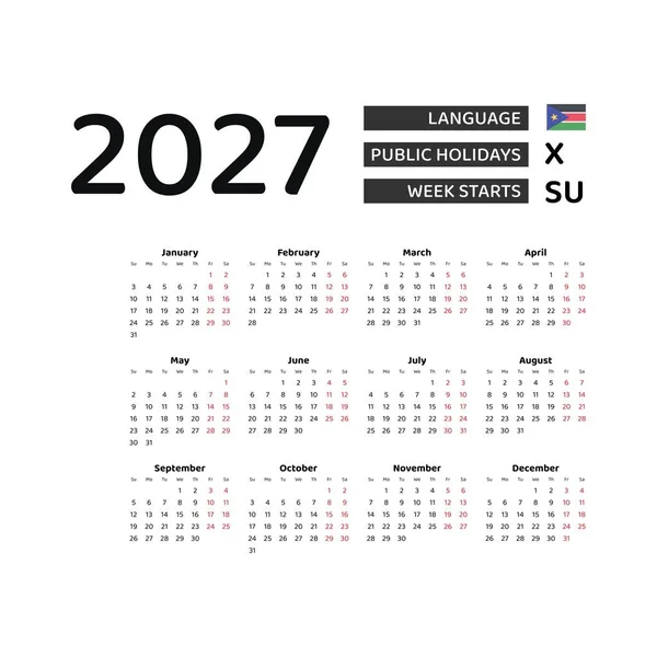 Kalender 2025 Engelsk Sprog Med Palæstina Helligdage Ugen Starter ...