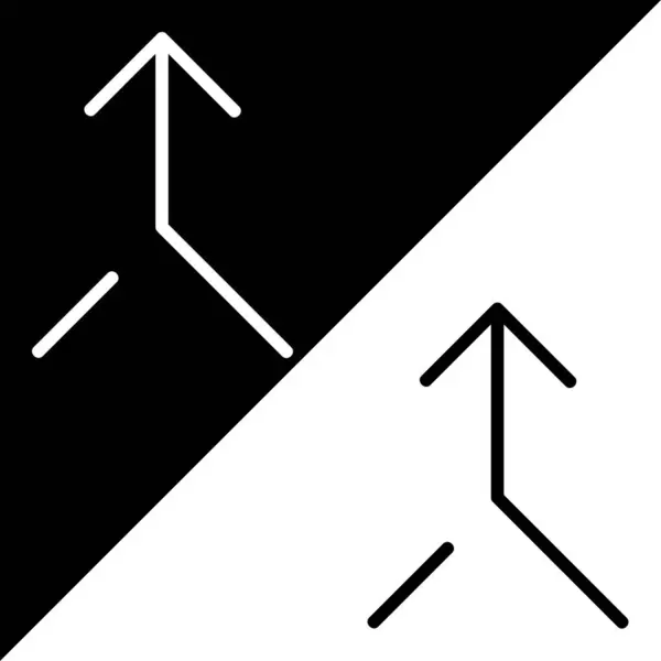 Corner Right Arrow Vector Icon Lineal Style Icon Arrows Chevrons Stock ...